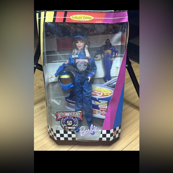 Barbie | Toys | Mattel Collectors Edition 5th Anniversary Nascar Barbie ...
